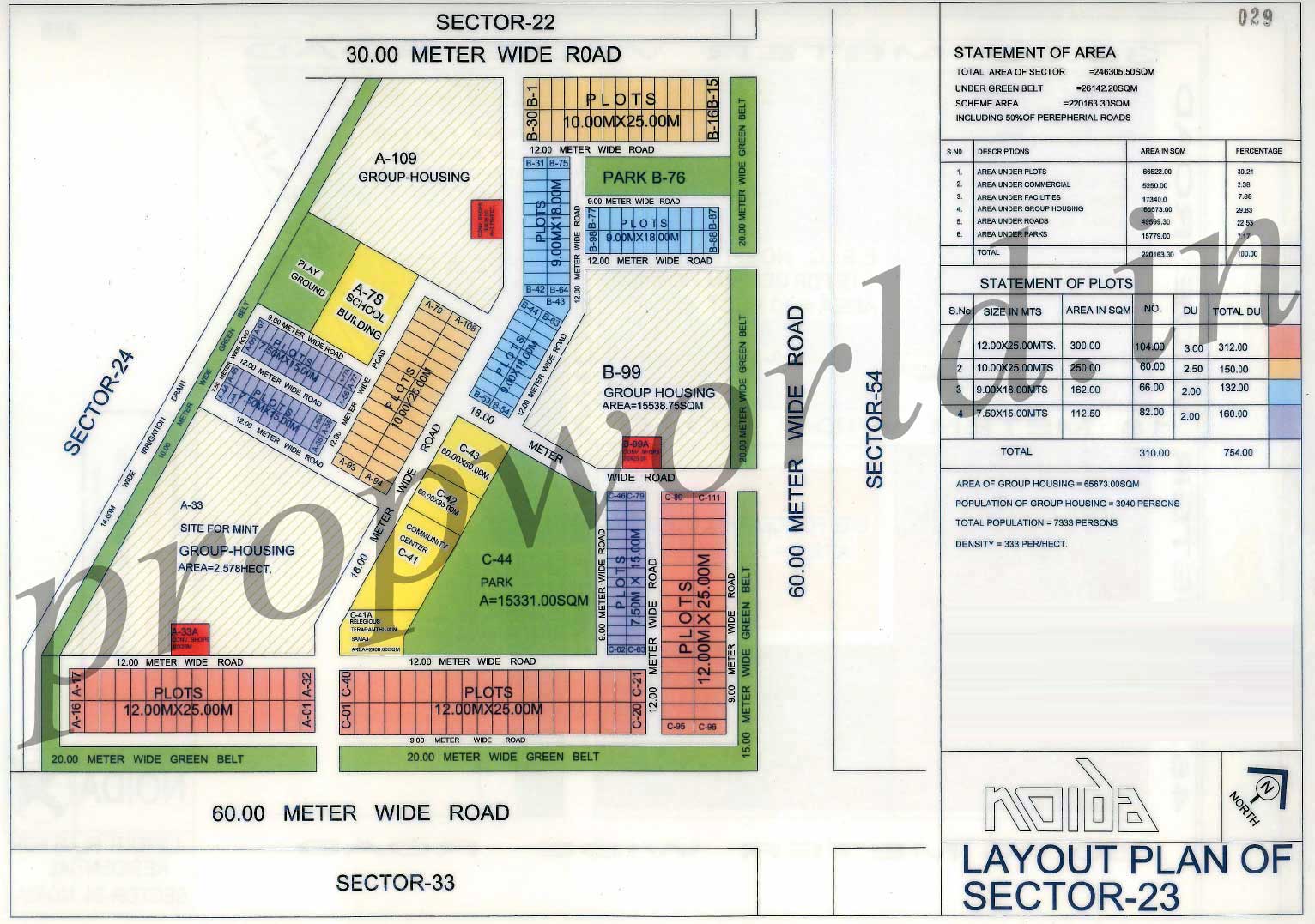 Flats in Noida Expressway, Noida Residential Sector Maps