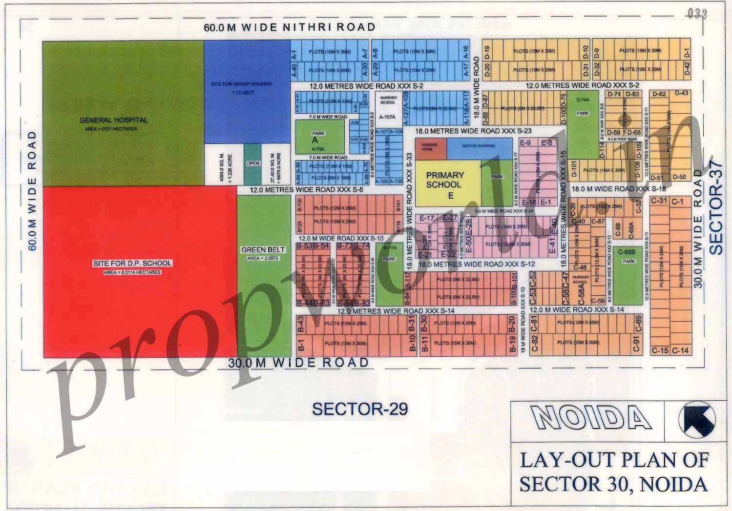 Flats in Noida Expressway, Noida Residential Sector Maps