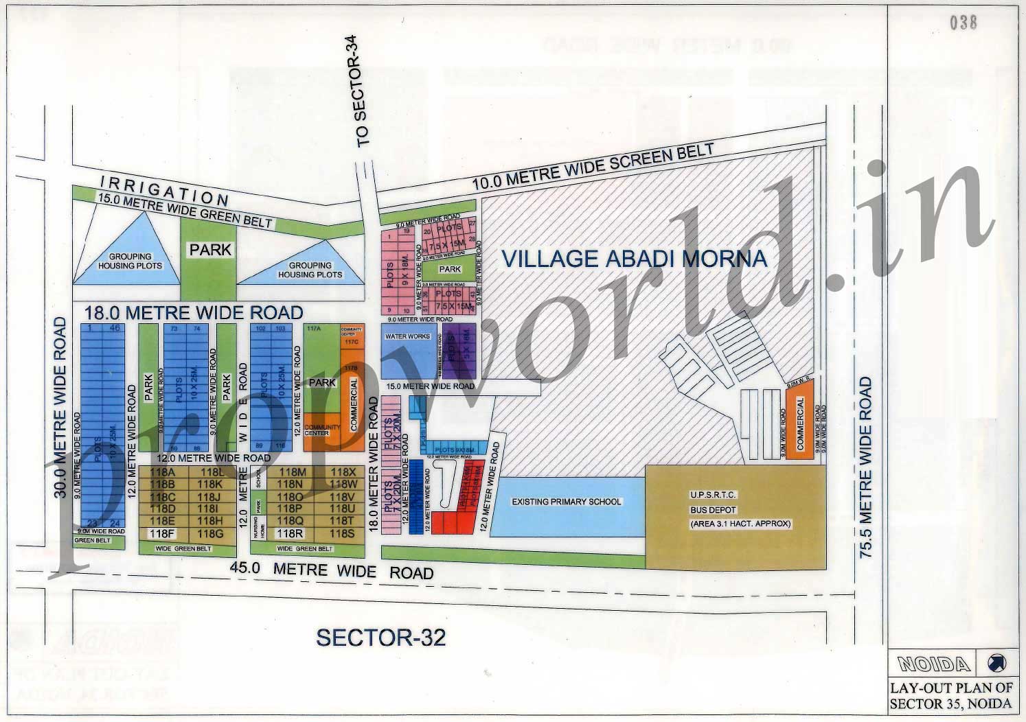 Flats in Noida Expressway, Noida Residential Sector Maps
