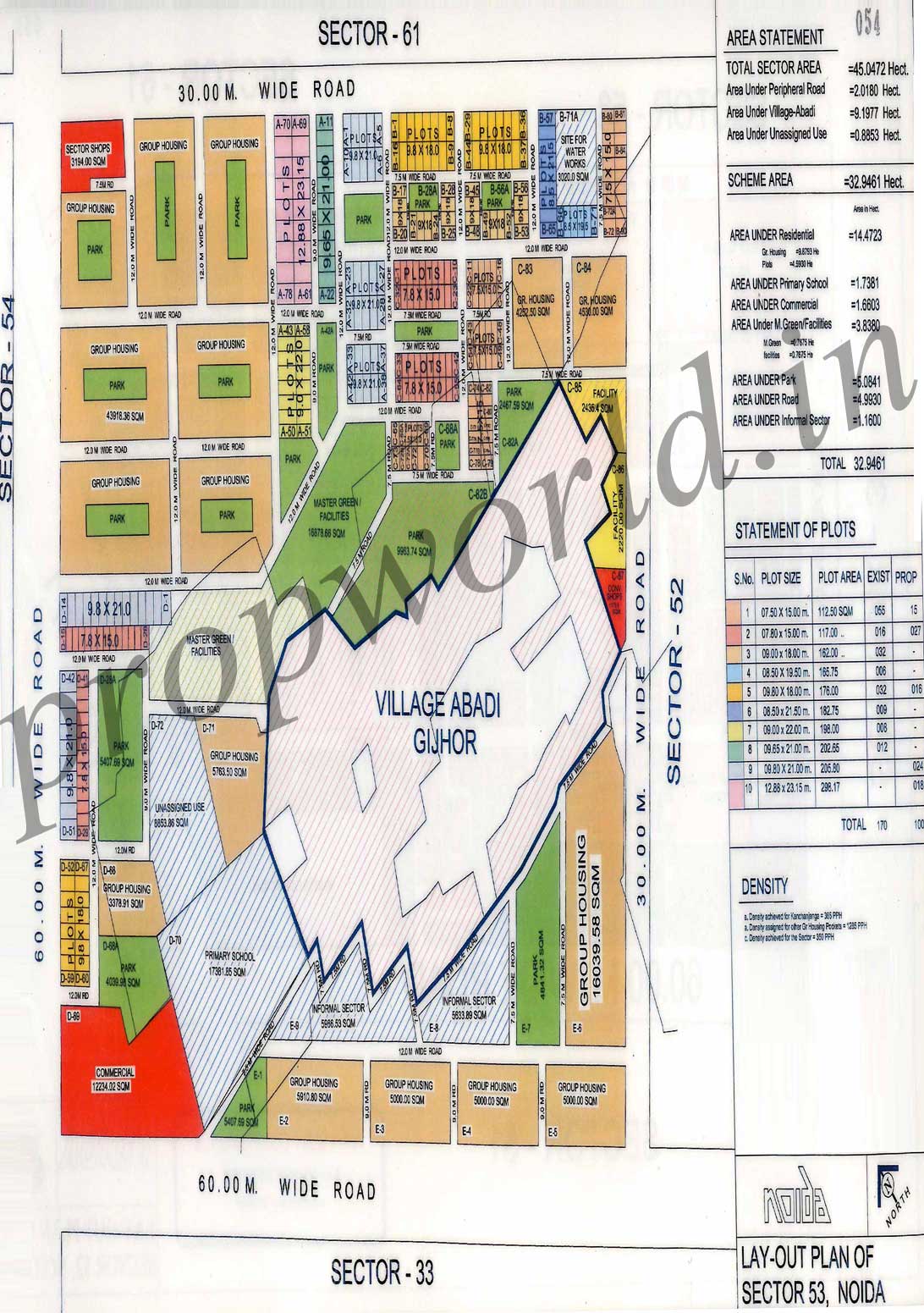 Flats in Noida Expressway, Noida Residential Sector Maps