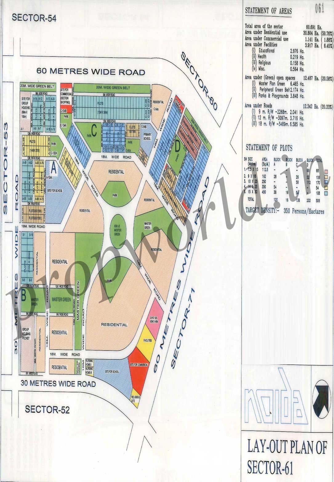 Flats in Noida Expressway, Noida Residential Sector Maps