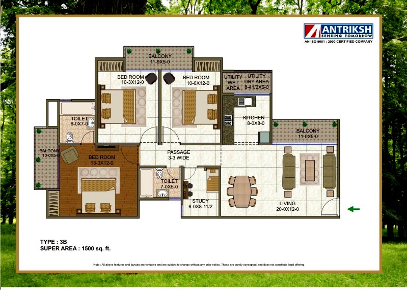 Antriksh Forest Resale Price Flats in Noida Sector 77, Ready to Move Flats